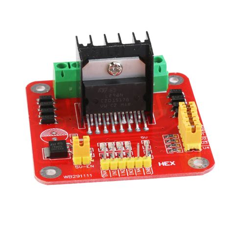 L298n Dual H Bridge Dc Stepper Motor Driver Module Controller Board For