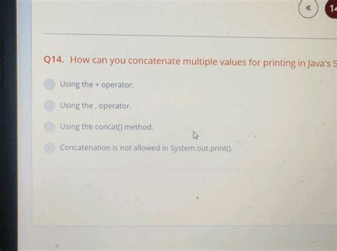 Q14 How Can You Concatenate Multiple Values StudyX