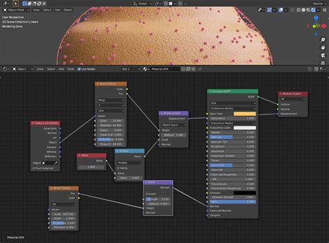 Modeling Particles Floating Above Procedural Surface Blender Stack Exchange
