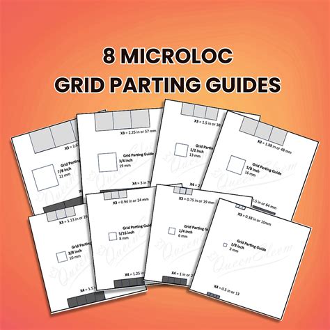 Microloc Grid Parting Guides Queen Eleem