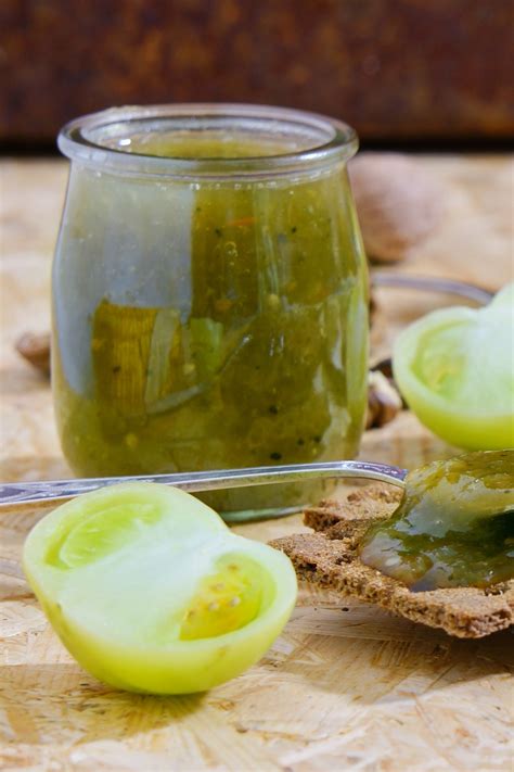 Slow Cooker Green Tomato Jam Easy Peasy Slow Cook