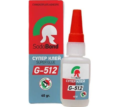 Супер клей SODOBOND g-512 30 г 4631169976866 - выгодная цена, отзывы ...