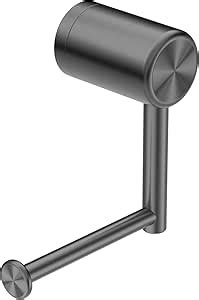 Nero Mecca Care Heavy Duty Toilet Roll Holder Gun Metal Nrcr3286gm