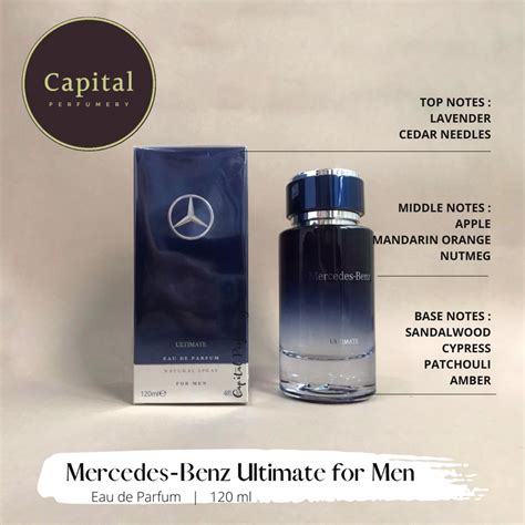 Jual Mercedes Benz Ultimate For Men Edp 120ml Shopee Indonesia