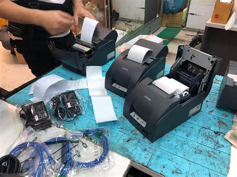 Epson Tm U220a มือสอง 💥ราคา 3 500 บาท 💥พอร์ต Usb 💥ประกัน 6 เดือน 💥พร้อมอุปกรณ์ใช้งานครบ 💥มี