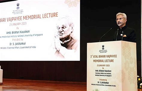 Jaishankar Hails Vajpayees Post Pokhran Diplomacy India News