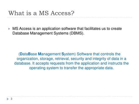 PPT MS Access PowerPoint Presentation Free Download ID