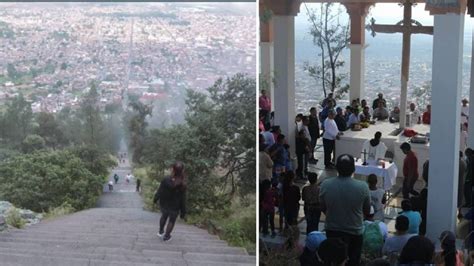 Has subido los 500 escalones que tiene el Cerro del Toro en Acámbaro