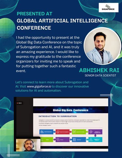 Abhishek Rai On Linkedin Globalai Insuretech Subrogation