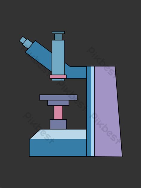 Scientific Office Microscope Pattern PNG Images EPS Free Download Pikbest