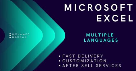 Do Any Microsoft Excel Spreadsheet Service By Mohamed Wahdan Fiverr