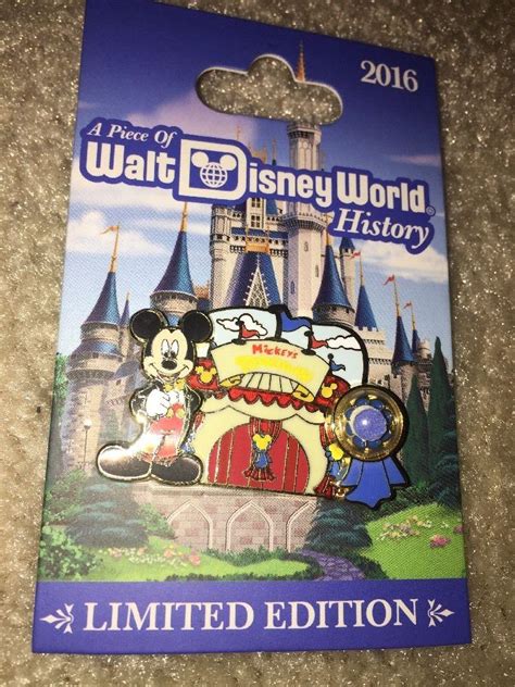 Mickeys Toontown Piece Of Walt Disney World History Disney Pin