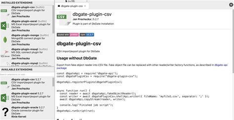 Dbgate Quickstart
