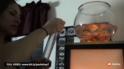 Woman Devouring Several Innocent Fish For Fun Vore Giantess Eporner