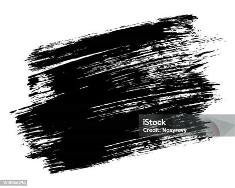 브러시 스트로크 잉크 페인트 그런 지 디자인 요소 배경 벡터 일러스트 레이 션 배경 주제에 대한 스톡 벡터 아트 및 기타 이미지 배경 주제 붓놀림 페인트 Istock