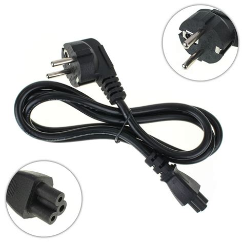 Кабель для блока питания ноутбука сетевой кабель клевер микимаус 3pin угловая вилка