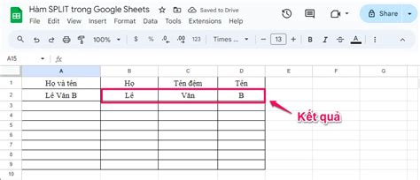 H Ng D N C Ch S D Ng H M Split Trong Google Sheets Hi U Qu