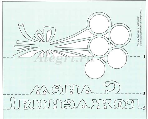 Открытка на день рождения своими руками