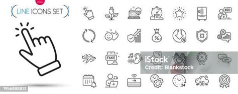 커서 팩 5g 클라우드 및 화상 회의 라인 아이콘 픽토그램 아이콘입니다 벡터 24 시간 영업 표시에 대한 스톡 벡터 아트 및 기타 이미지 24 시간 영업 표시 5g