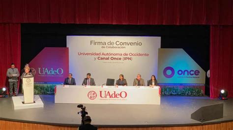 Uadeo Y Canal Once Ipn Firman Convenio De Colaboración Luz Noticias
