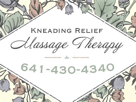 Book A Massage With Kneading Relief Massage Therapy Ames Ia 50010