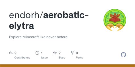 Aerobatic Elytra Readme Md At Endorh Aerobatic Elytra Github