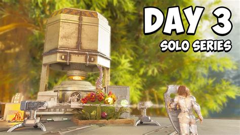 SOLO Raiding A Tree Platform On ARK Ascended Small Tribes YouTube