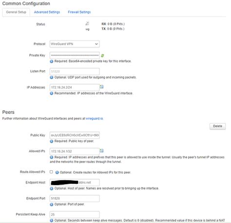 Wireguard DDNS Network And Wireless Configuration OpenWrt Forum