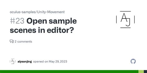 Open Sample Scenes In Editor Issue Oculus Samples Unity