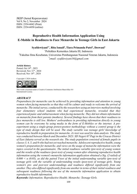 Pdf Reproductive Health Information Application Using E Mobile In