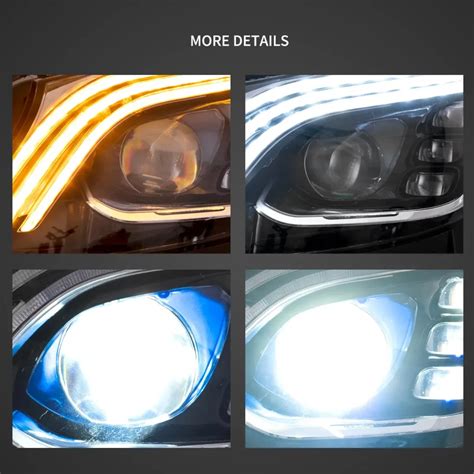 14 20 Mercedes Benz C Class 4th Gen Vland Matrix Headlights