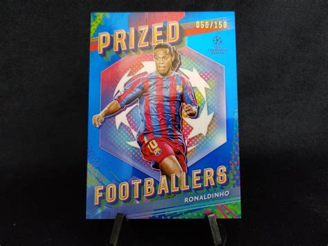 7 2【钢蛋儿拍卖】wzzw 174 Topps 2023 24 欧冠 Finest 巴萨 Prized Footballers 珍宝球员 蓝