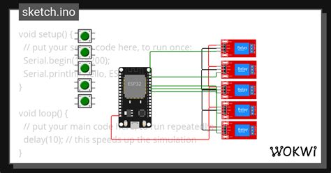Esp Home Automation Wokwi Esp32 Stm32 Arduino Simulator