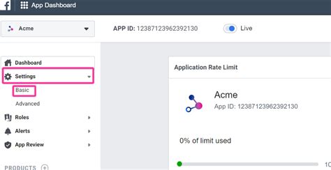 integrating with facebook identity pathfix documentation