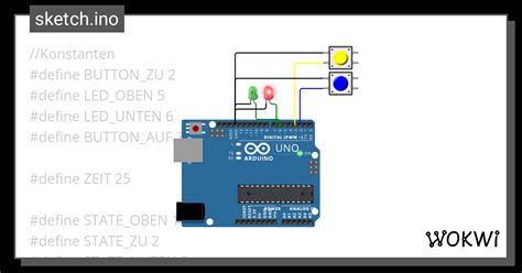 Rollo Statemachine V 10 Wokwi Esp32 Stm32 Arduino Simulator