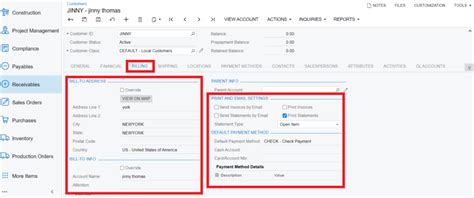How To Create A New Customer In Acumatica Germinit Innovation