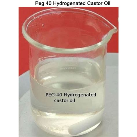 Peg 40 Hydrogenated Castor Oil At ₹ 210kg Chemicals Cosmetics In