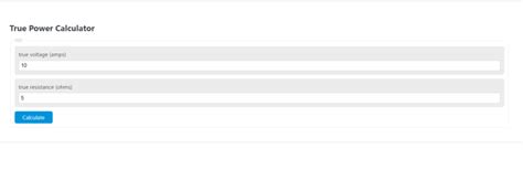 True Power Calculator Calculator Academy