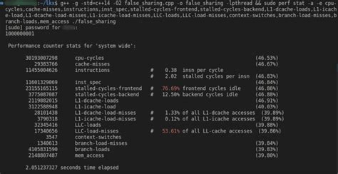deeproute lab 缓存对多线程程序性能的影响 stalled cycles backend csdn博客