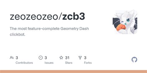 Github Zeozeozeo Zcb The Most Feature Complete Geometry Dash Clickbot