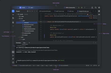 User Interface Overview Intellij Platform Plugin Sdk