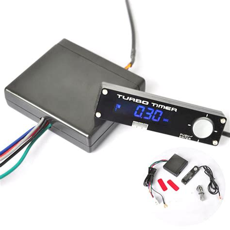 Mayitr Digital Auto Car Turbo Timer Control Blue L Vicedeal