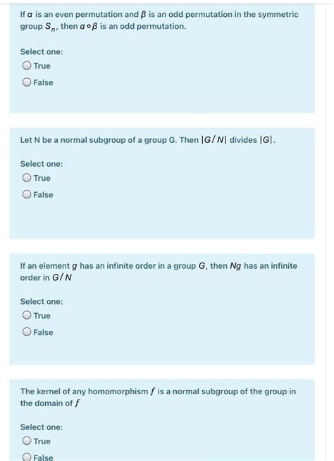 solved if a is an even permutation and ß is an odd