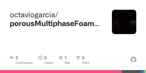 GitHub Octaviogarcia PorousMultiphaseFoam ReactionsLiesegang