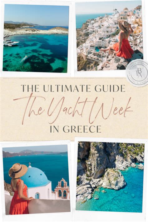 The Ultimate Guide To The Yacht Week Greece • The Blonde Abroad