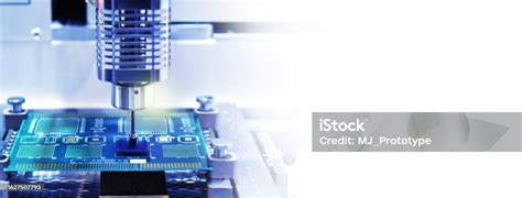 Technological Process Of Soldering And Assembly Chip Components On Pcb Board Automated Soldering