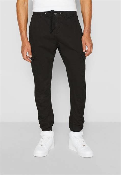 Urban Classics Washed Jogging Cargohose Midnightnavyblau Zalandoch