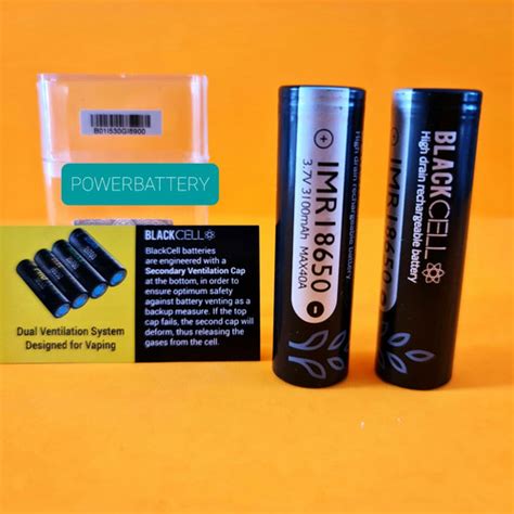 Jual BlackCell IMR 18650 3 7V 3100mAh 40A Jakarta Barat