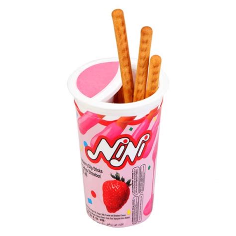 1 Cup Nni Nni Nini Kinos Strawberry Chocolate Choc Blueberry Yogurt