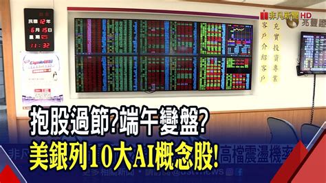 連假該抱股過節統計節前漲率大節後反轉 三重作帳行情發動 法人押寶集團指標股出列｜非凡財經新聞｜20230618 Youtube